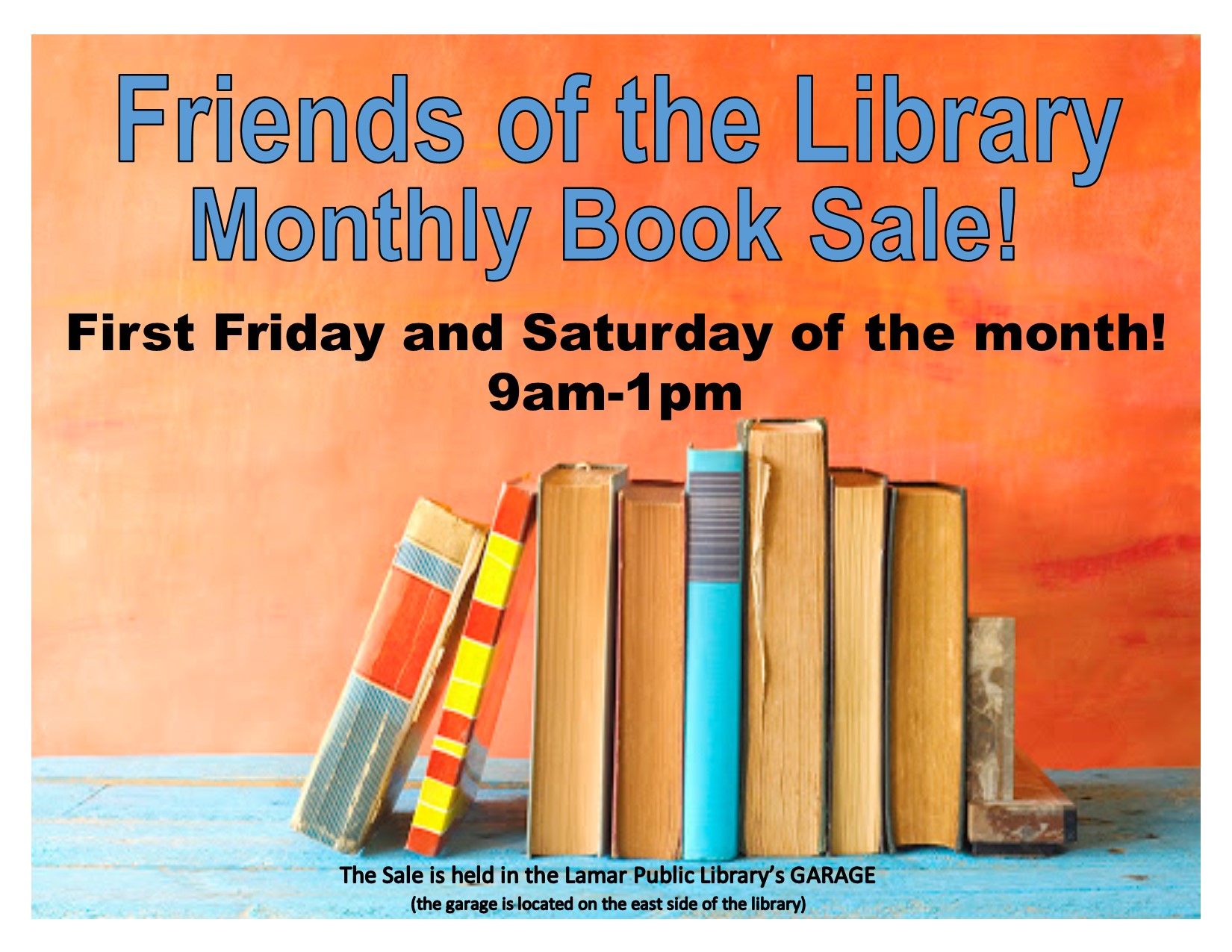 Friends of the Library – Lamar Public Library