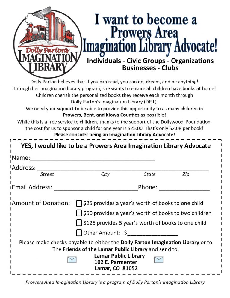 Friends of the Library – Lamar Public Library